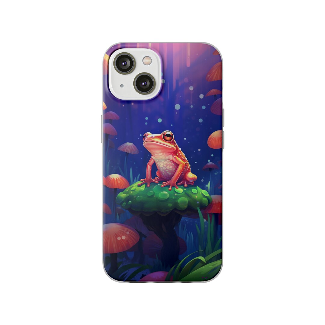 Frog Mushroom Enchanted Forest Phone Case for iPhone and Samsung Galaxy ...