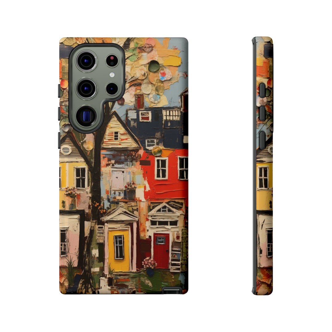 Cottage Core Aesthetic House Collage Vintage Tough Case for - Etsy