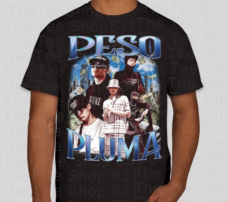 Original Designer of Peso Pluma Graphic T Shirt or Hoodie,corridos ...