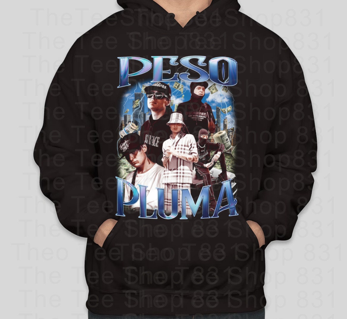 Original Designer of Peso Pluma Graphic T Shirt or Hoodie,corridos ...