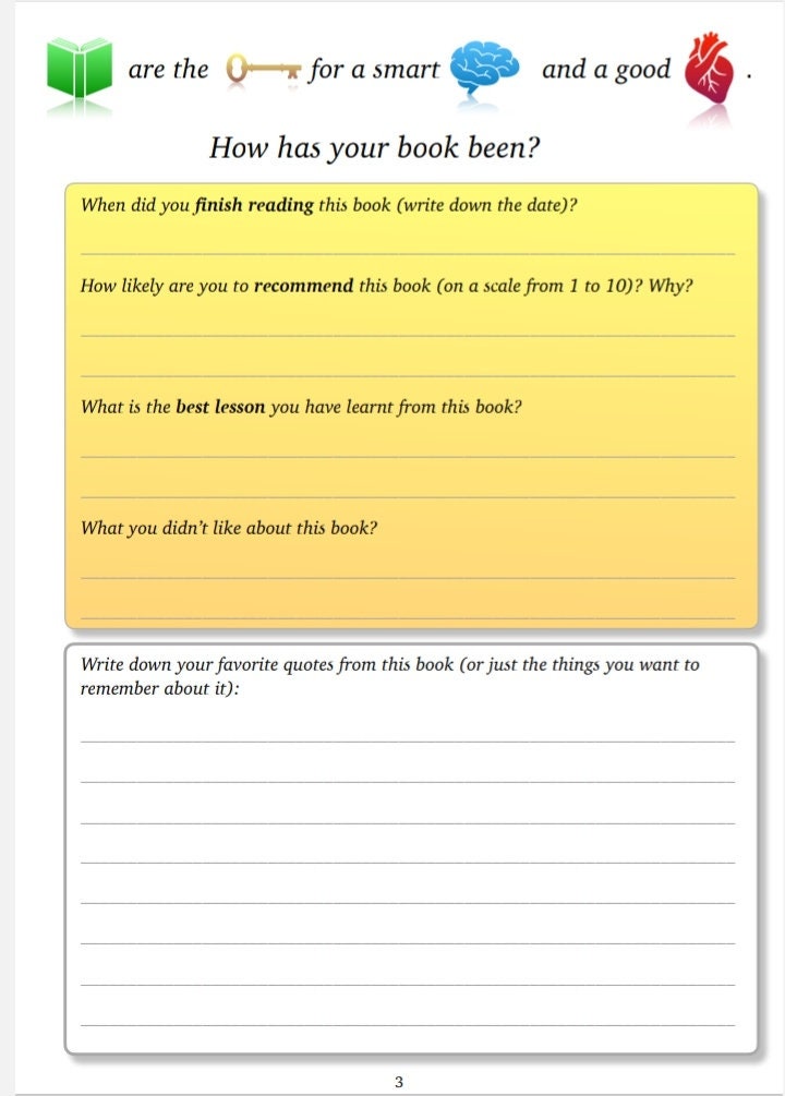 Digital Planner 2022-2023, Printable Books Planner, Monthly Book ...