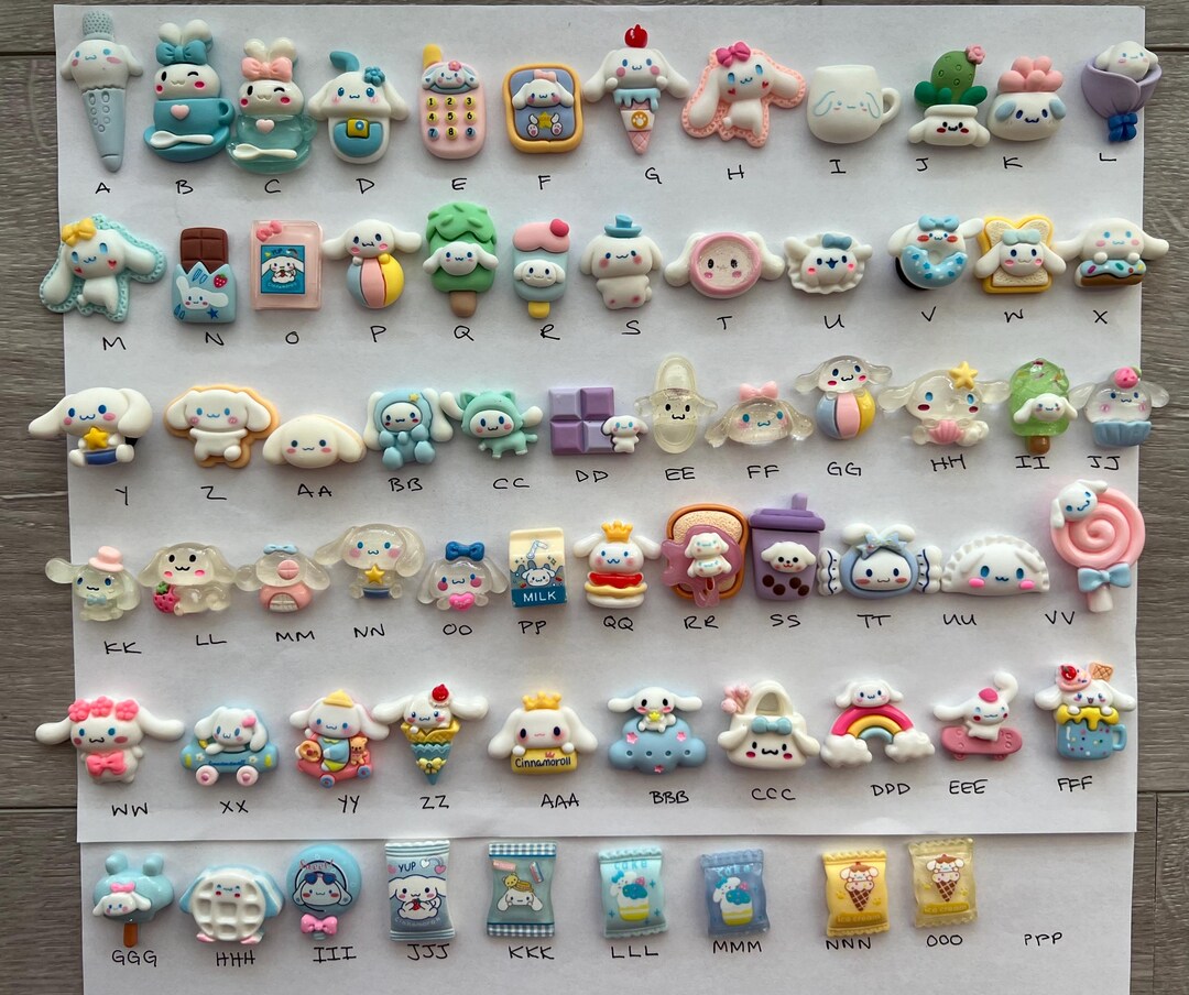 Shoe Charms - Cinna, Dog, Kawaii - Etsy