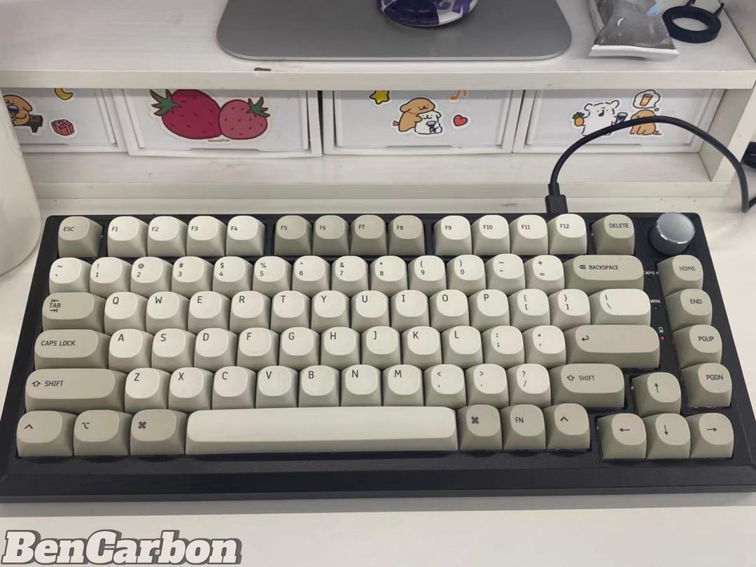 Old-school Retro Themed Keycaps, Pbt, Full Set MA, Maxe for Mechanical ...