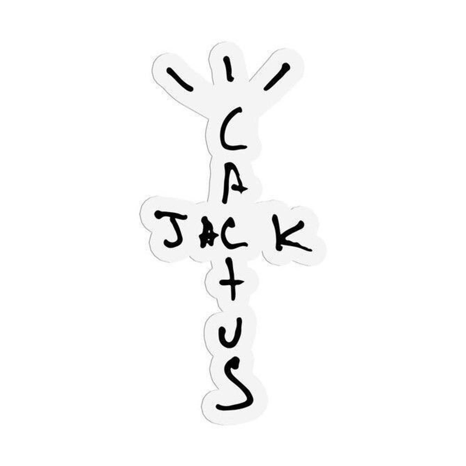 Cactus Jack Logo Sticker Travis Scott Sticker Jackboys Glossy Vinyl ...