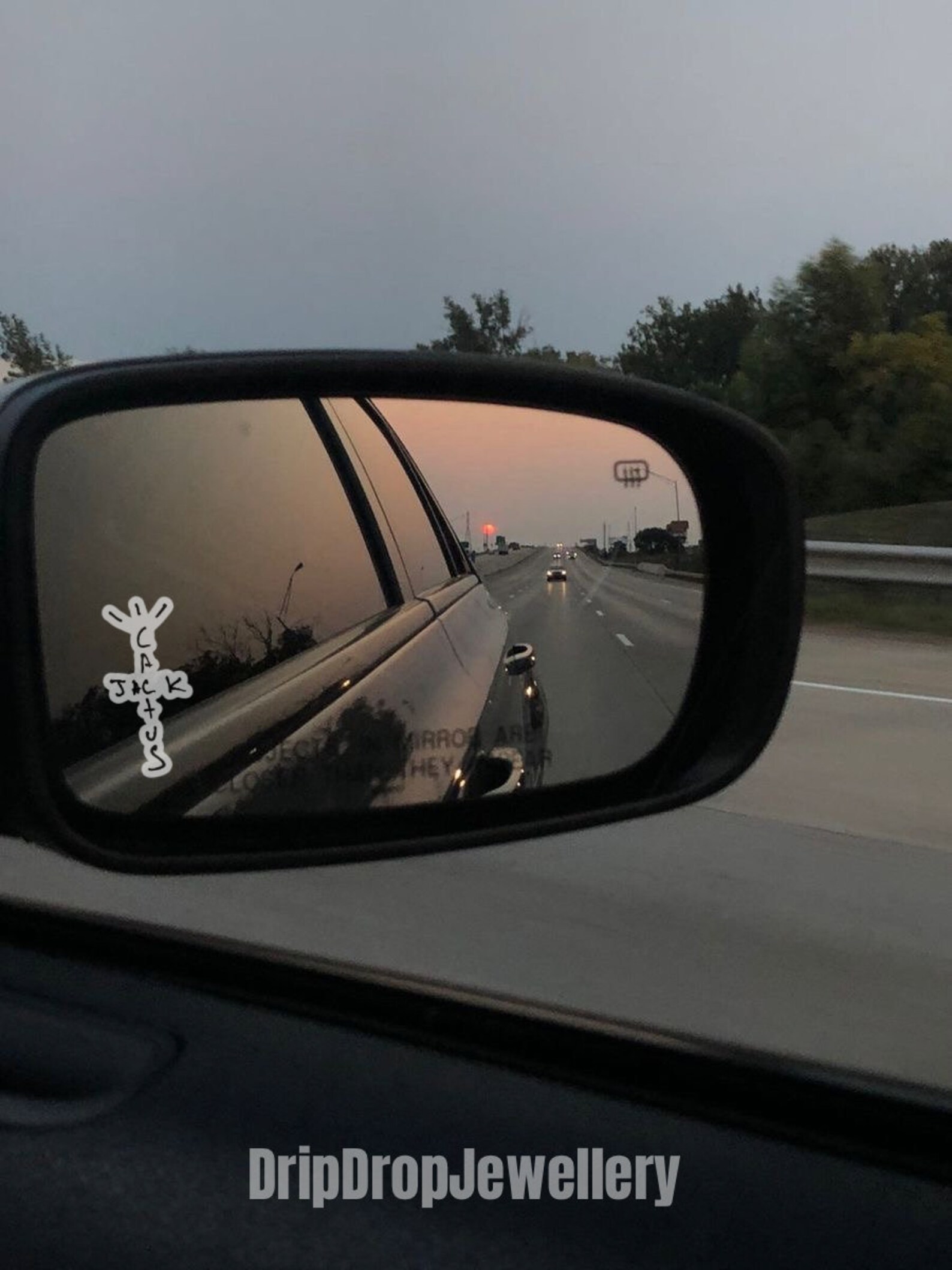 Cactus Jack Logo Sticker Travis Scott Sticker Jackboys Glossy Vinyl ...