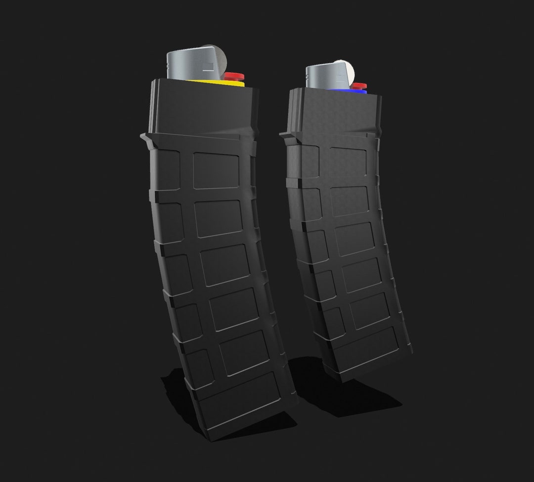 3D STL MODELS BIC Full Size Lighter Cover Set glock Mag/ - Etsy