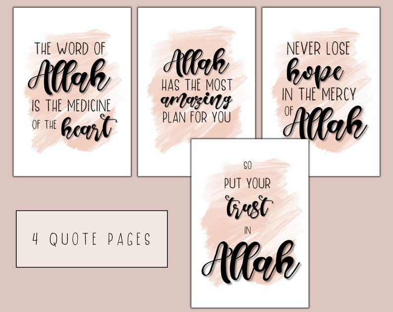 Islamic Printable Planner 2023 | Printable Planner for Muslim ...