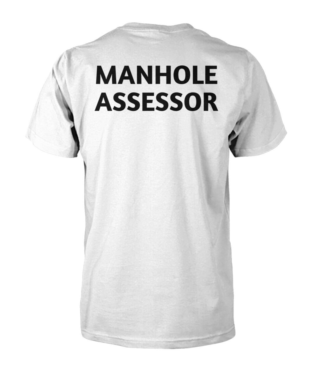 Manhole Assessor BACK Side Shirt - Etsy