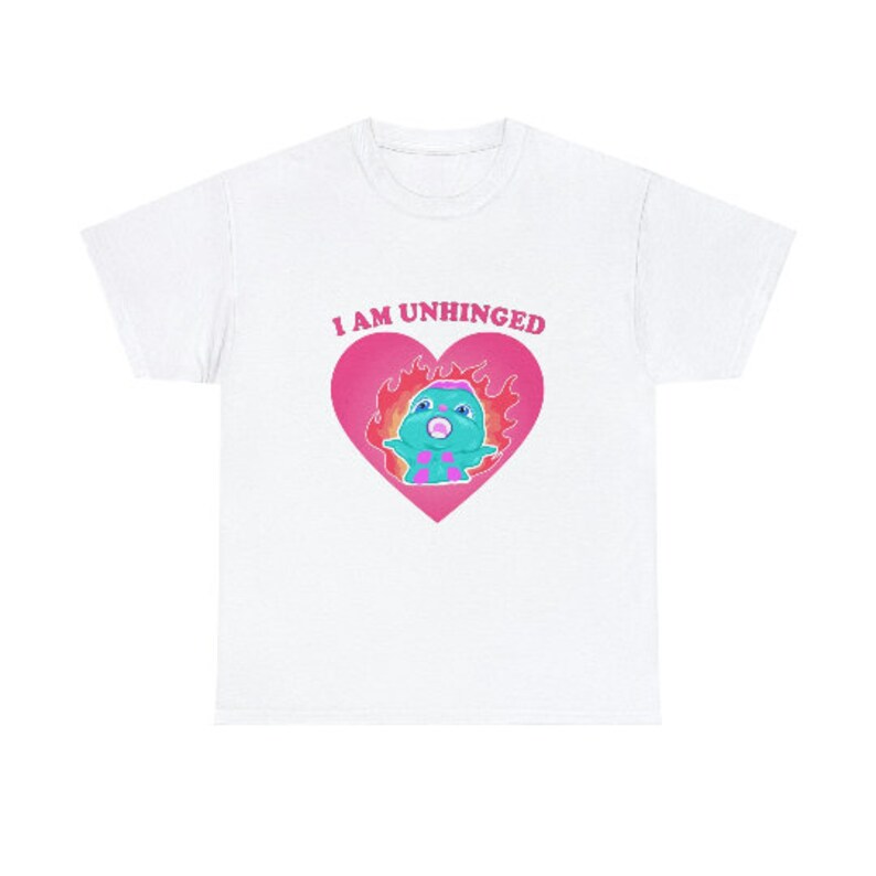 I AM UNHINGED Bibble Meme Shirt - Etsy