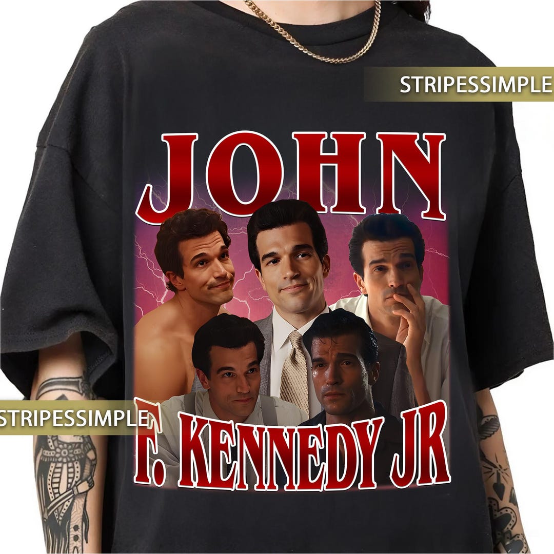 Paul Anthony Kelly as John F. Kennedy Jr Retro Vintage 90s Style Raptee ...