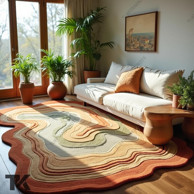 Wavy Rug - Etsy