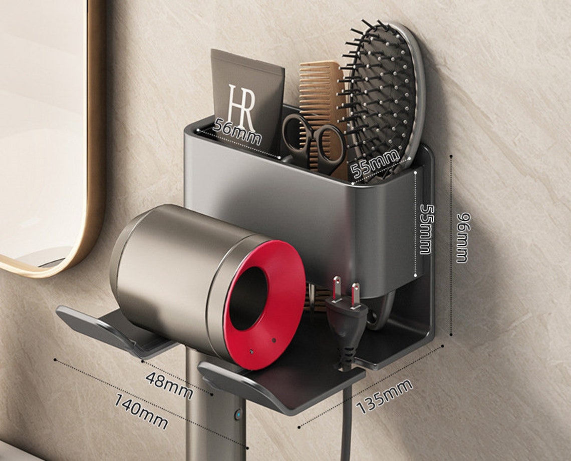 Personalized Dyson Hair Dryer Rack Liberates Hands Without Punching ...