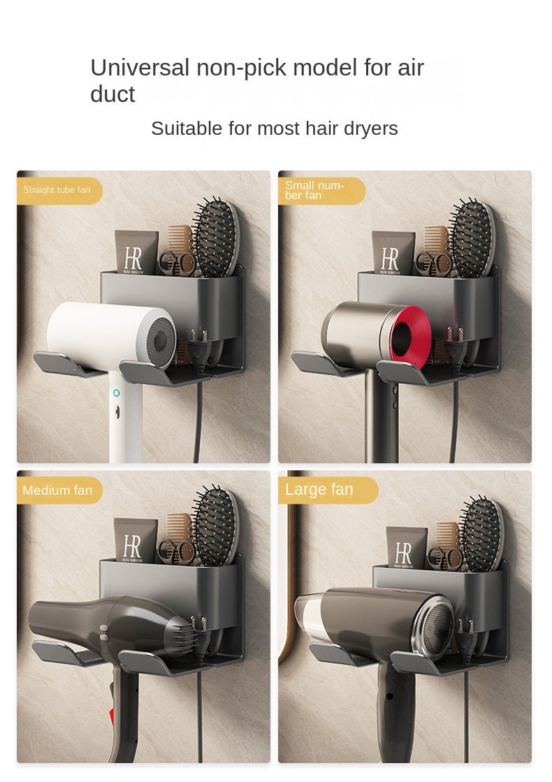 Personalized Dyson Hair Dryer Rack Liberates Hands Without Punching ...