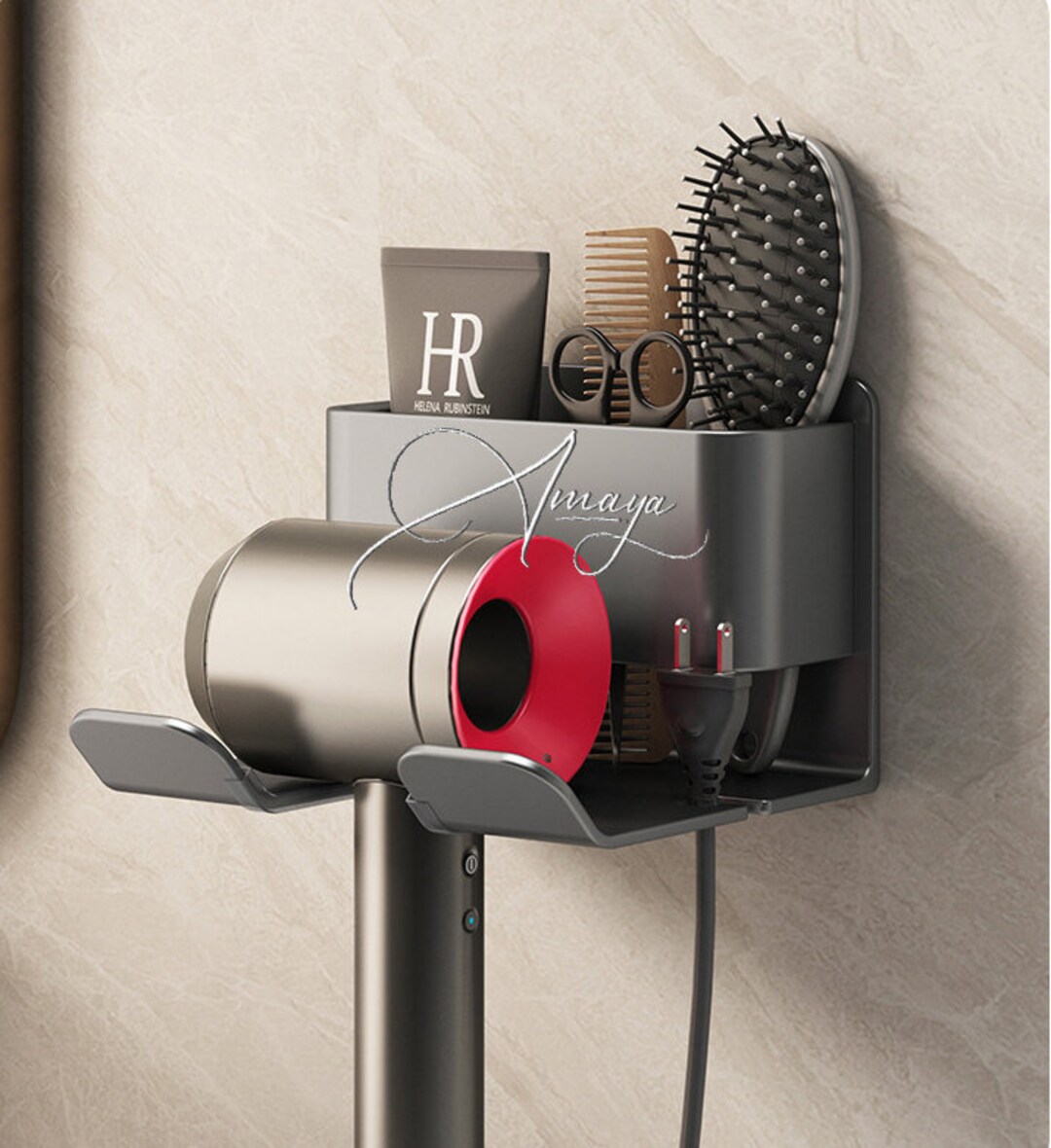 Personalized Dyson Hair Dryer Rack Liberates Hands Without Punching ...