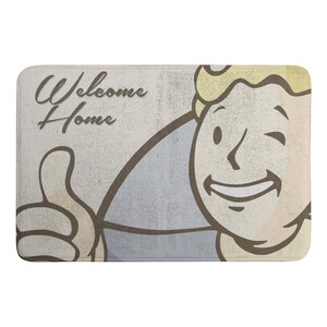 Fallout Welcome Mat Fallout Boy Vault-tec Nuka Cola Welcome Mat Bath ...