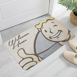 Fallout Welcome Mat Fallout Boy Vault-tec Nuka Cola Welcome Mat Bath ...