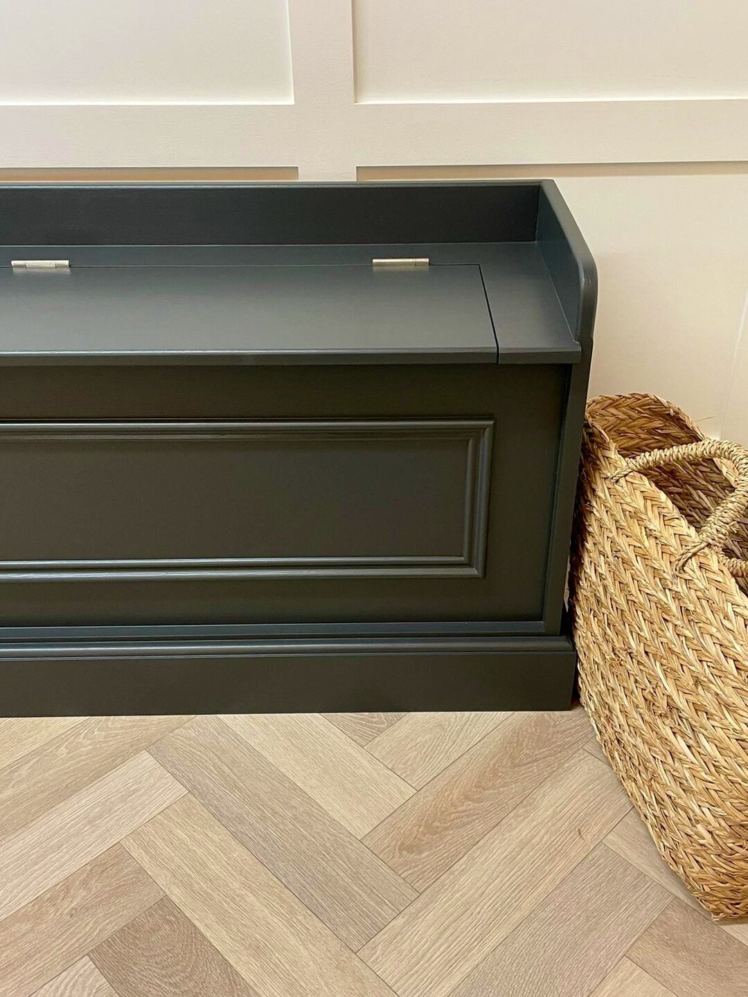 3ft Entrance Hall Bench Seat With Bead Trim, Narrow or Standard Depth ...