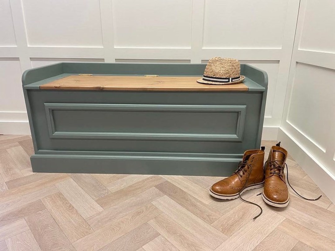 5ft Beaded Trim Lift up Lid Bench Seat, Your Choice of Colour, Narrow ...