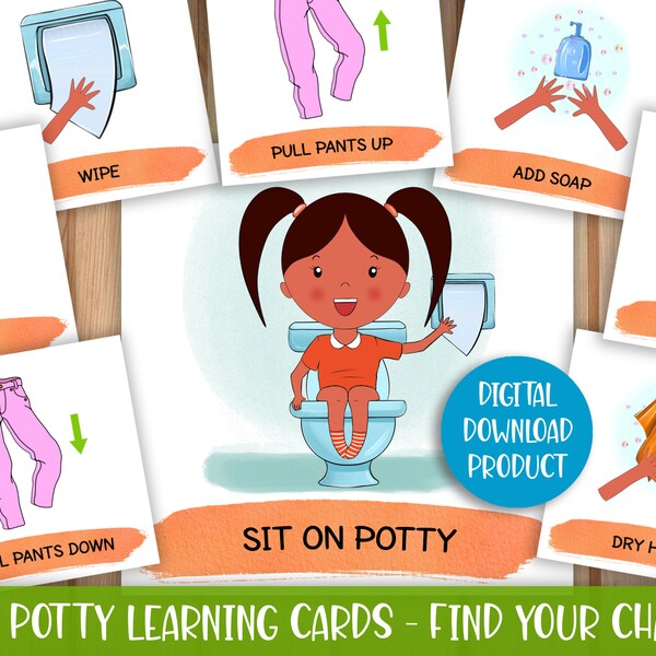 Potty Training Visual - Etsy