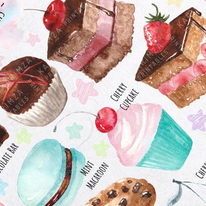 Pretend Play Cafe Menu for Kids, Digital Download, Printable Coffee ...