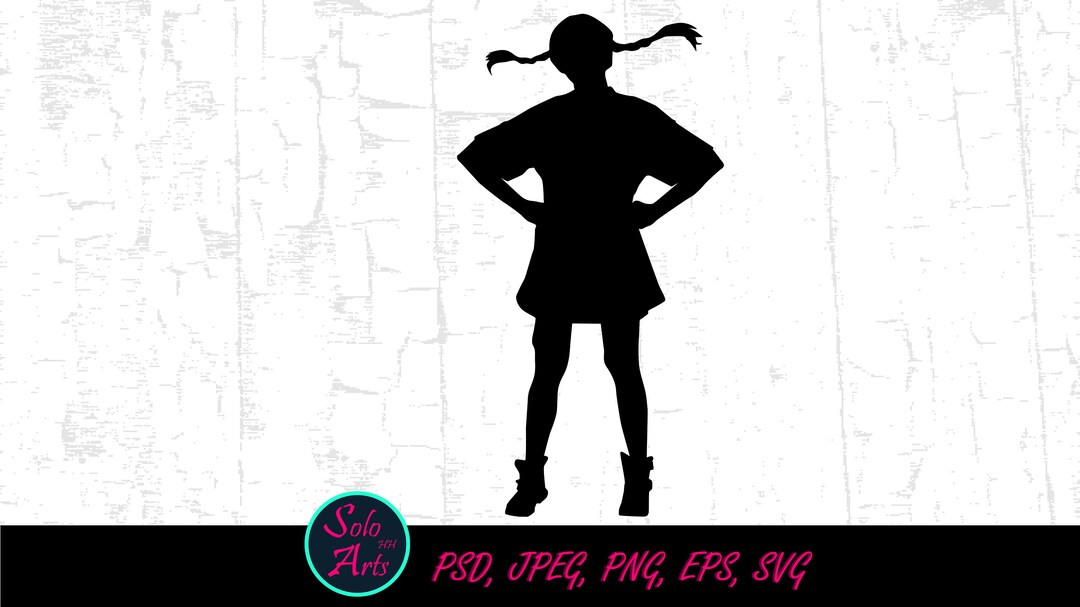 Pipi Longstocking Astrid Lindgren Fictional Character // Plotter File ...