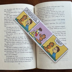 Garfield Comic Strip Bookmarks - Etsy