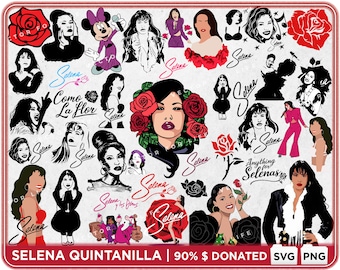 Selena Quintanilla PNG - Etsy
