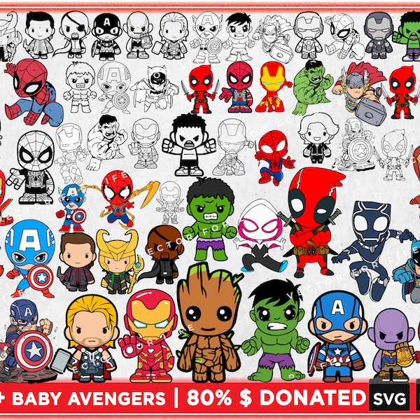 Avengers Baby - Etsy
