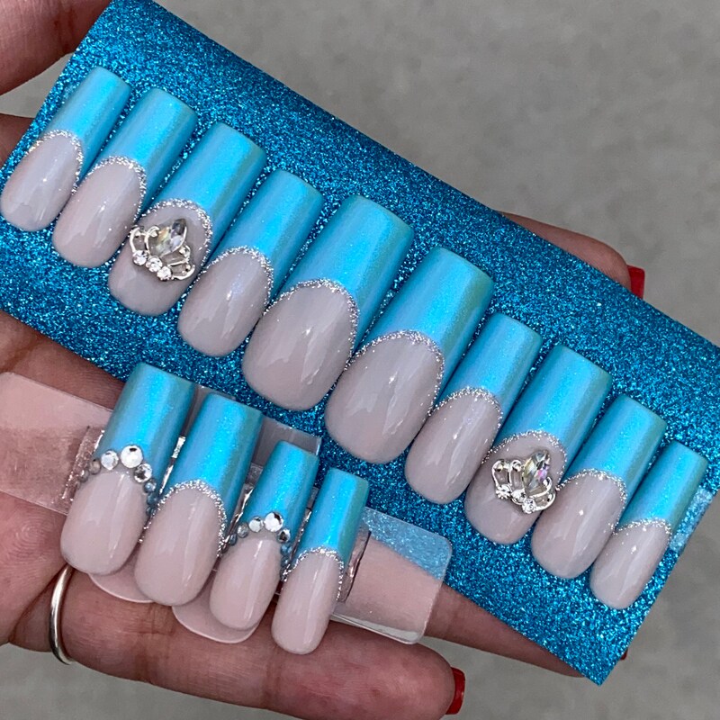 Cinderella Nail Art - Etsy