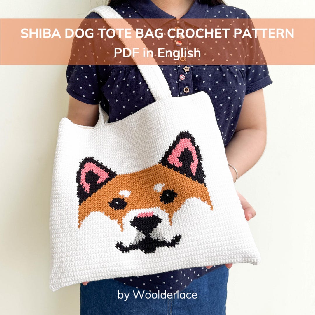 Crochet Dog Bag PDF Pattern in English, Easy Crochet Pattern for ...