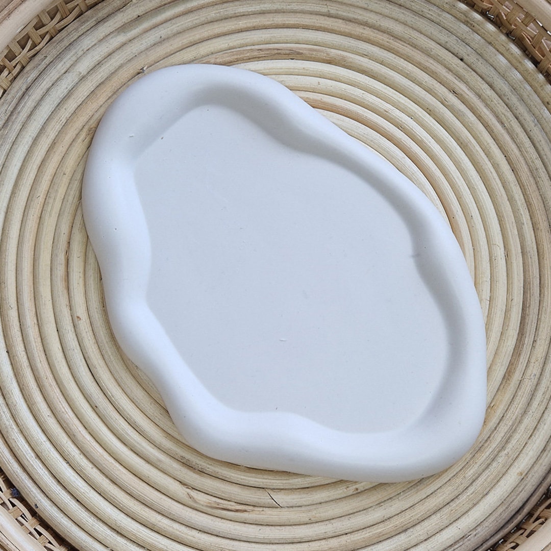 Puffy Cloud Plate Oval / Puffy Cloud Tray Oval - Etsy