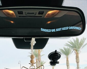 Keep Driving Decal - Etsy