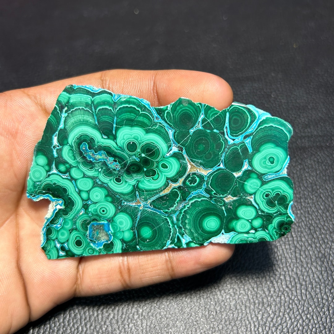Malachite Chrysocolla Slab - Etsy