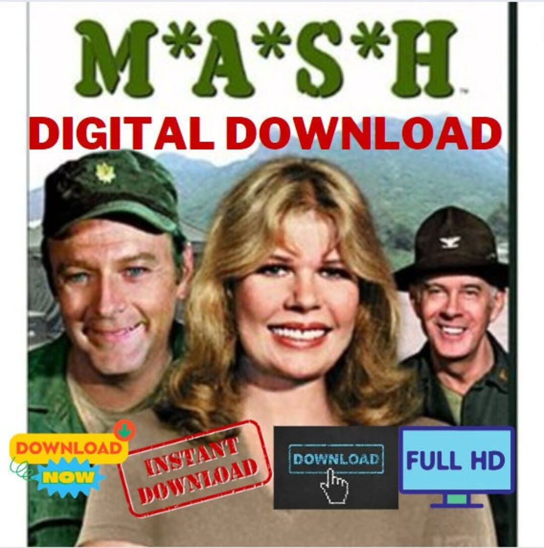 Digital Download MASH Complete TV Series M.A.S.H. Series 11 - Etsy Canada