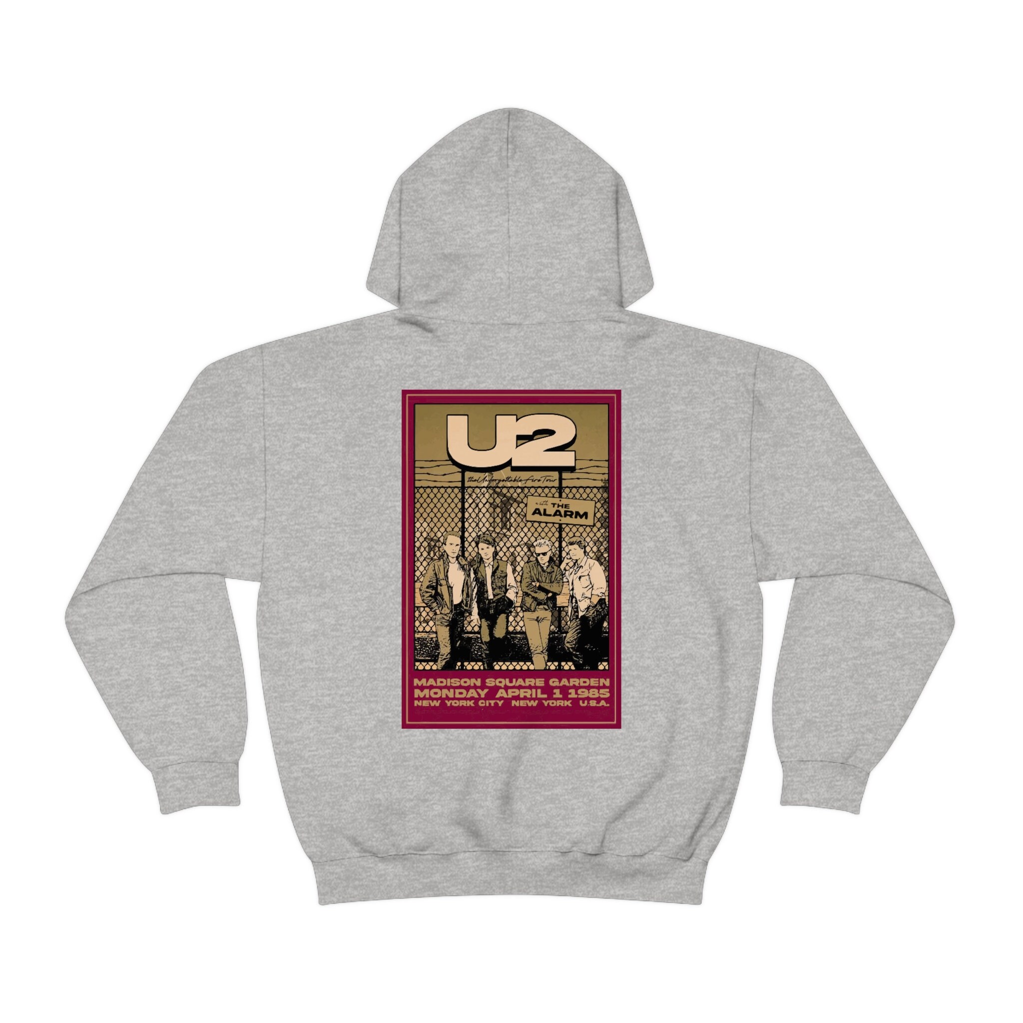 U2 Band Hoodie, Bono UK Tour 2023, U2 Album Concert Merch, Joshua Tree