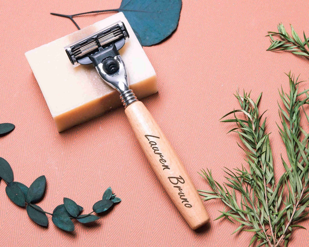 Personalized Wood Razor Custom Razor Perfect for Birthday - Etsy