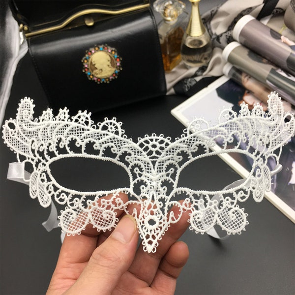 Lace Mask - Etsy