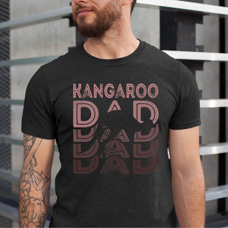 Dad Kangaroo Shirt - Etsy