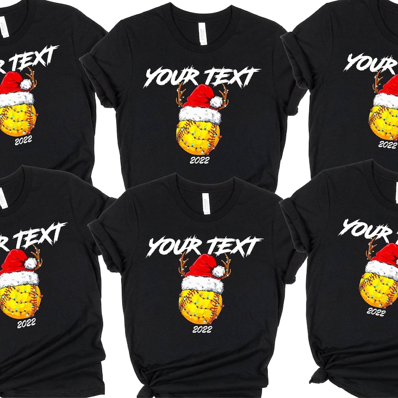 Softball Christmas - Etsy