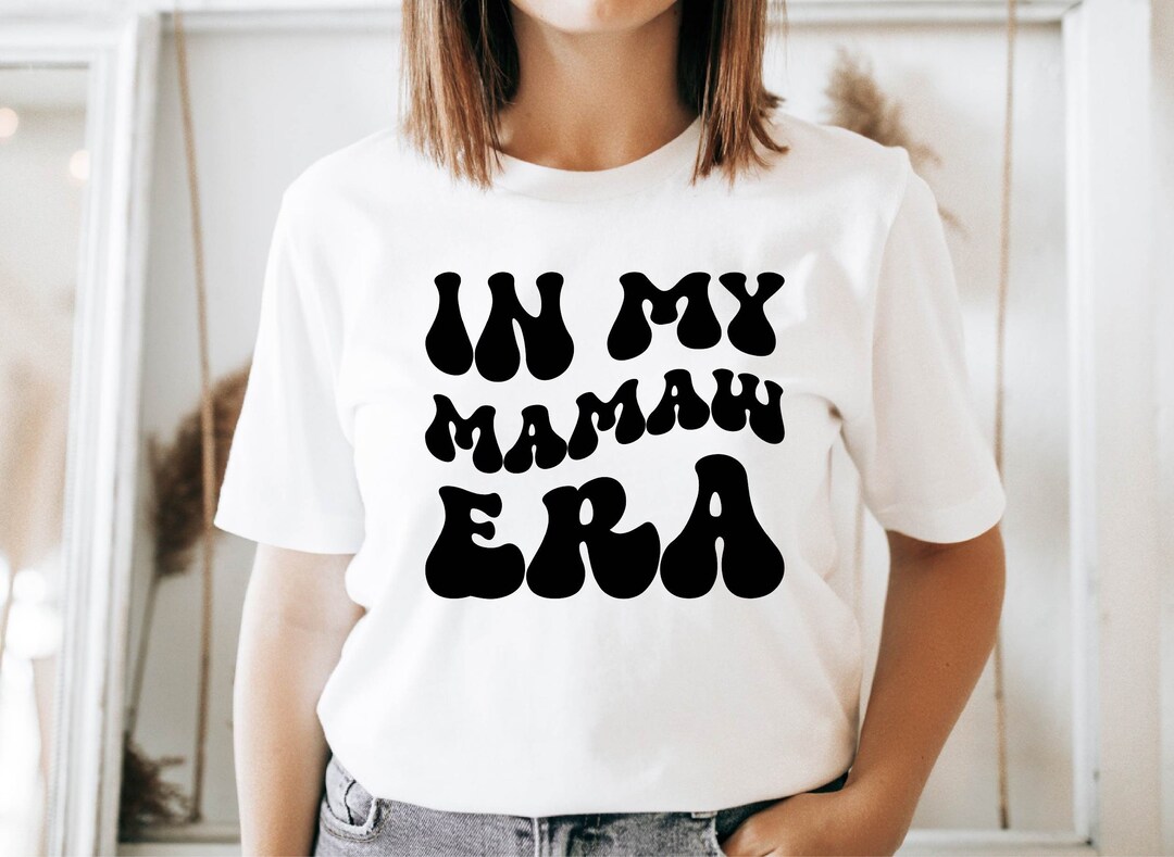 In My Mamaw Era T-shirt - Groovy Mama Gift - Etsy