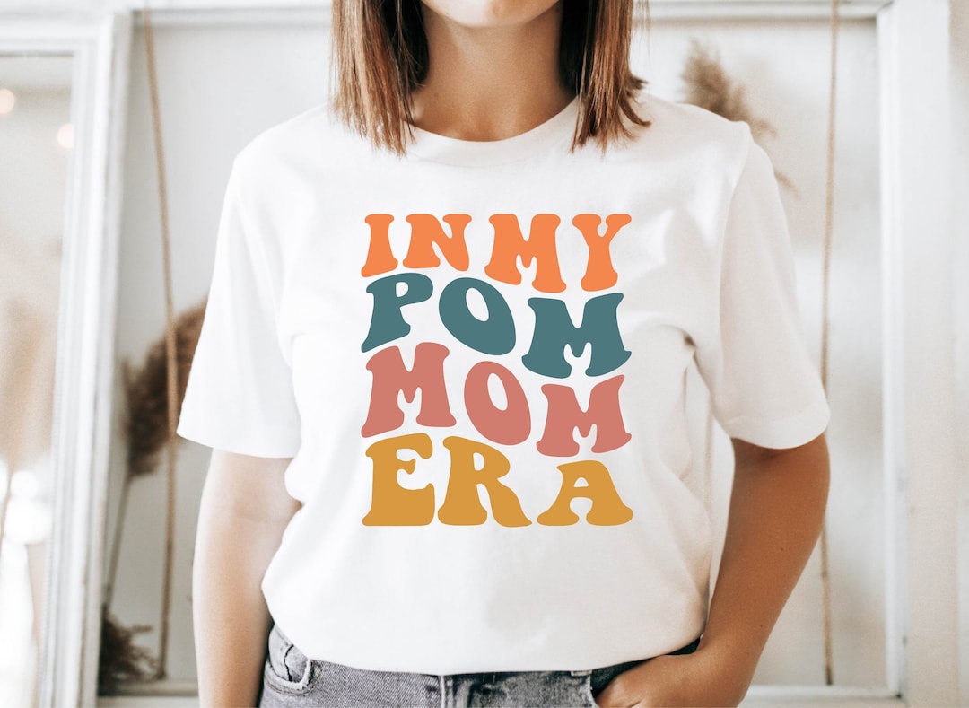In My Pom Mom Shirt, Pomeranian Lover Tshirt, Pom Shirt, Pomeranian Owner Gift, Pomeranian Mama ...
