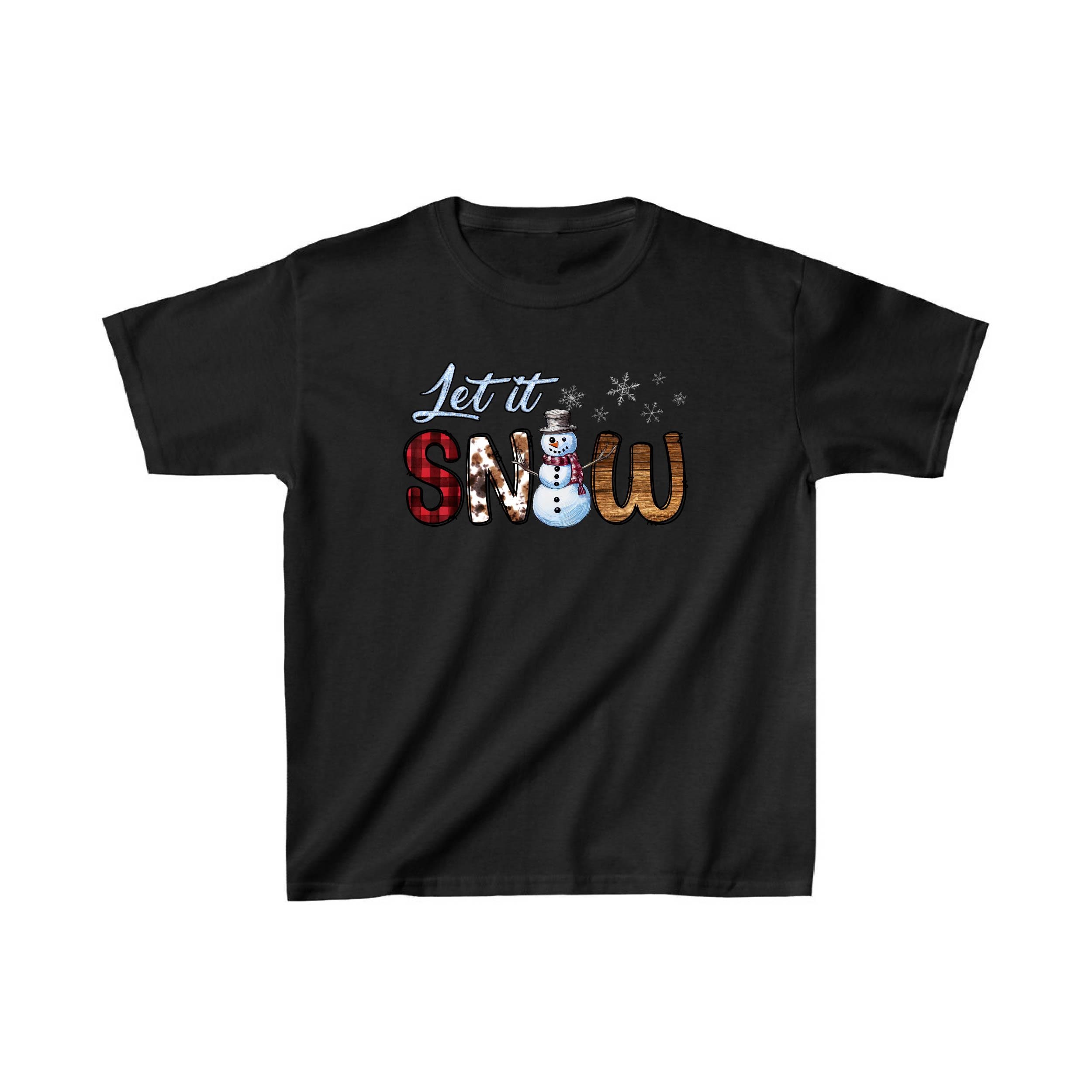 Christmas Let It Snow Shirt, Let It Snow Shirt, Christmas Snowman T ...