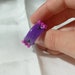 Handmade Polymer Clay Axolotl Ring Chunky Pink Purple or - Etsy