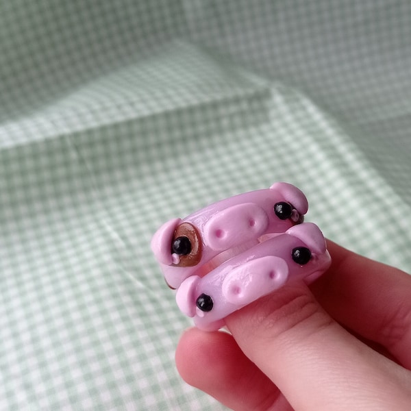 Pig Ring - Etsy