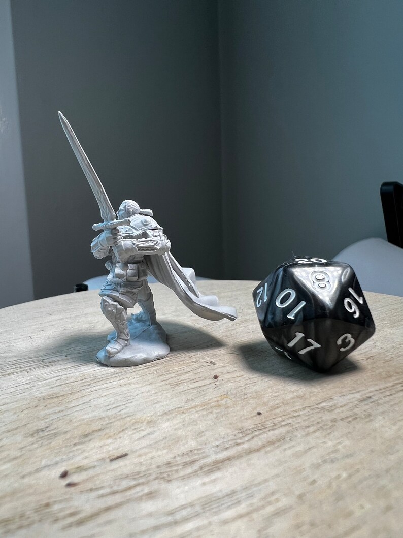 You Choose Color Scheme Half Orc Paladin Dungeons and - Etsy