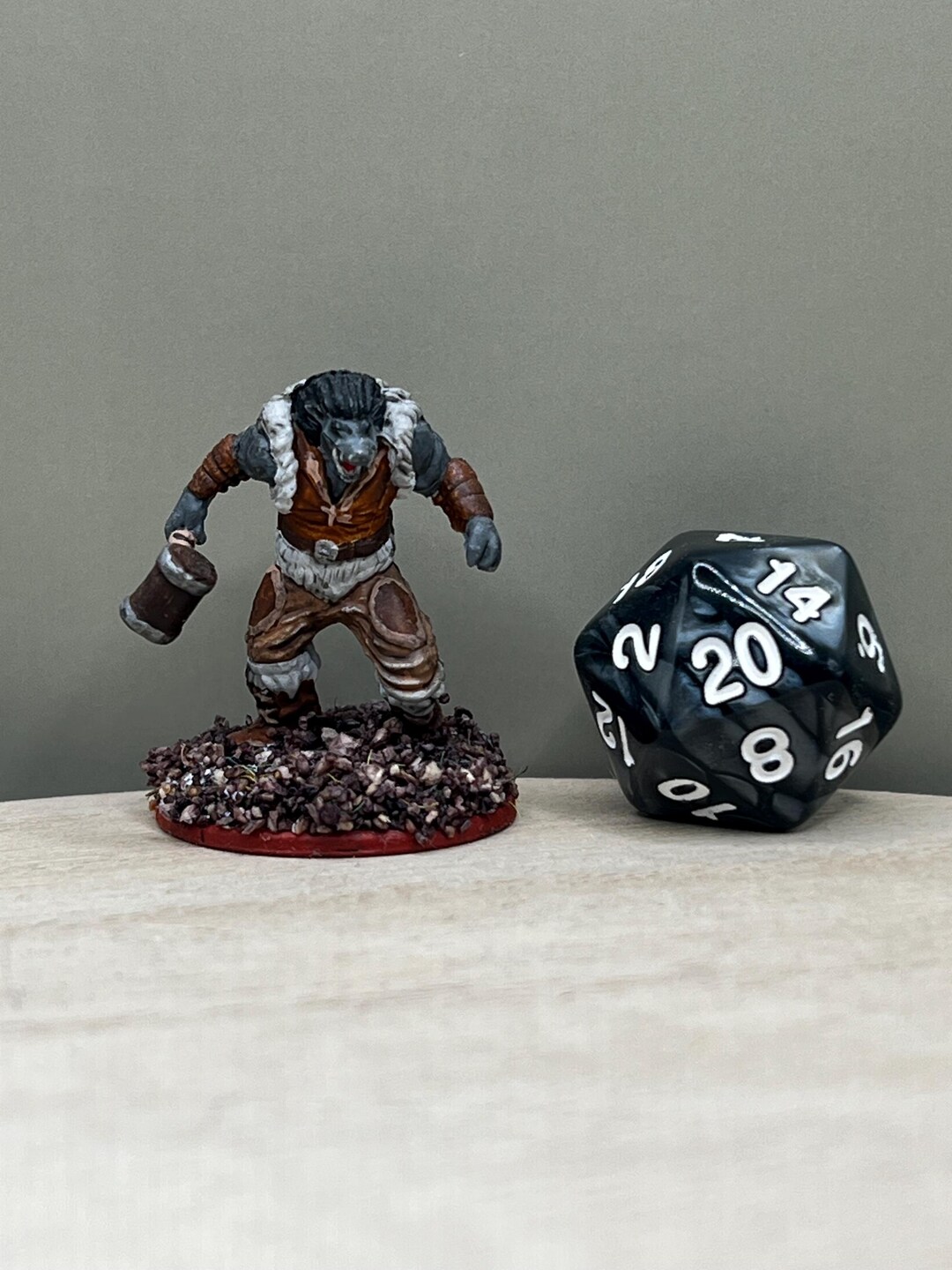 Wereboar, Hand Painted Dungeons and Dragons Miniature - Etsy