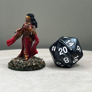 Female Human Bard, Hand Painted Dungeons and Dragons Miniature - Etsy