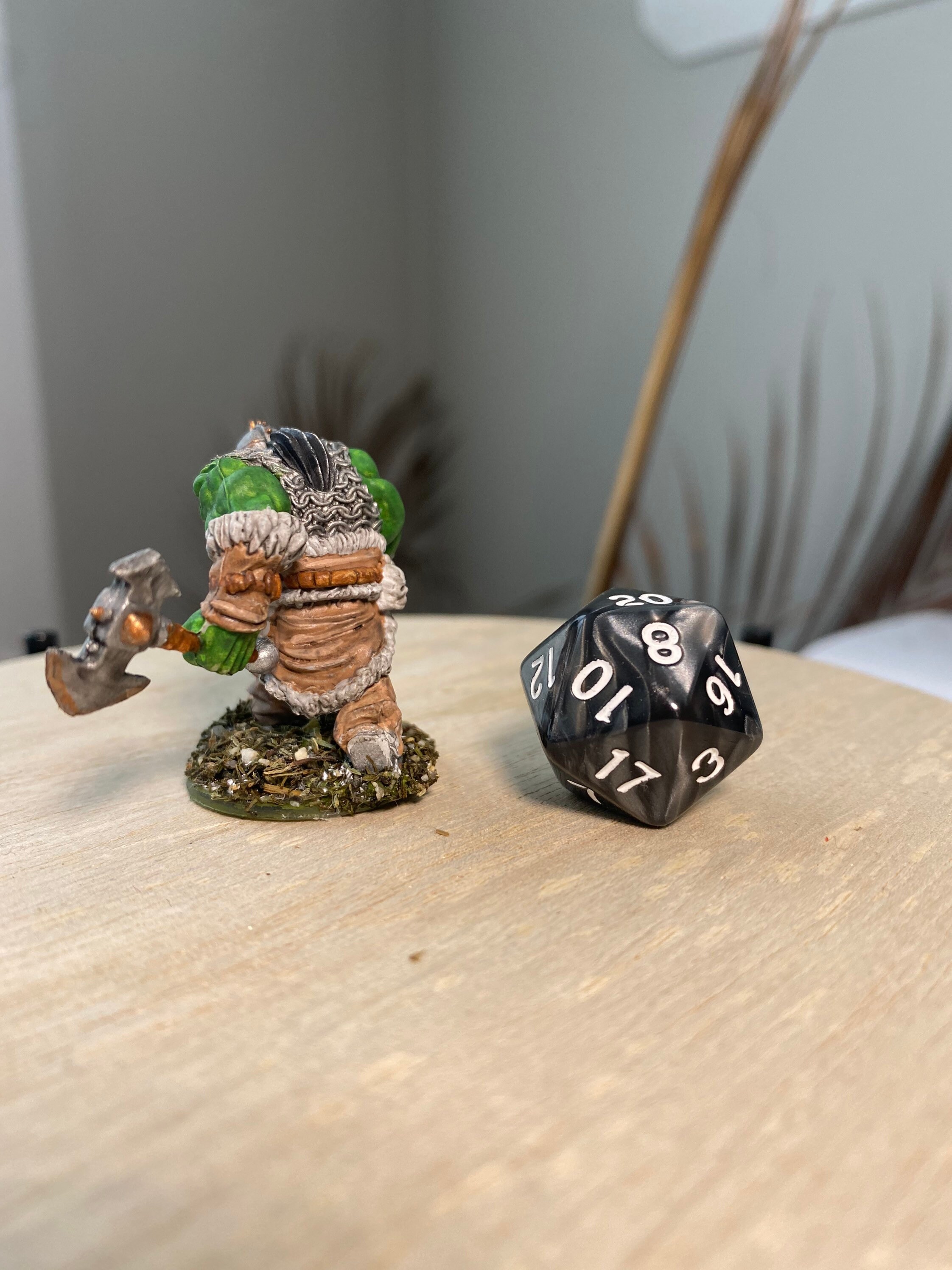Male Orc, Hand Painted Dungeons and Dragons Miniature - Etsy