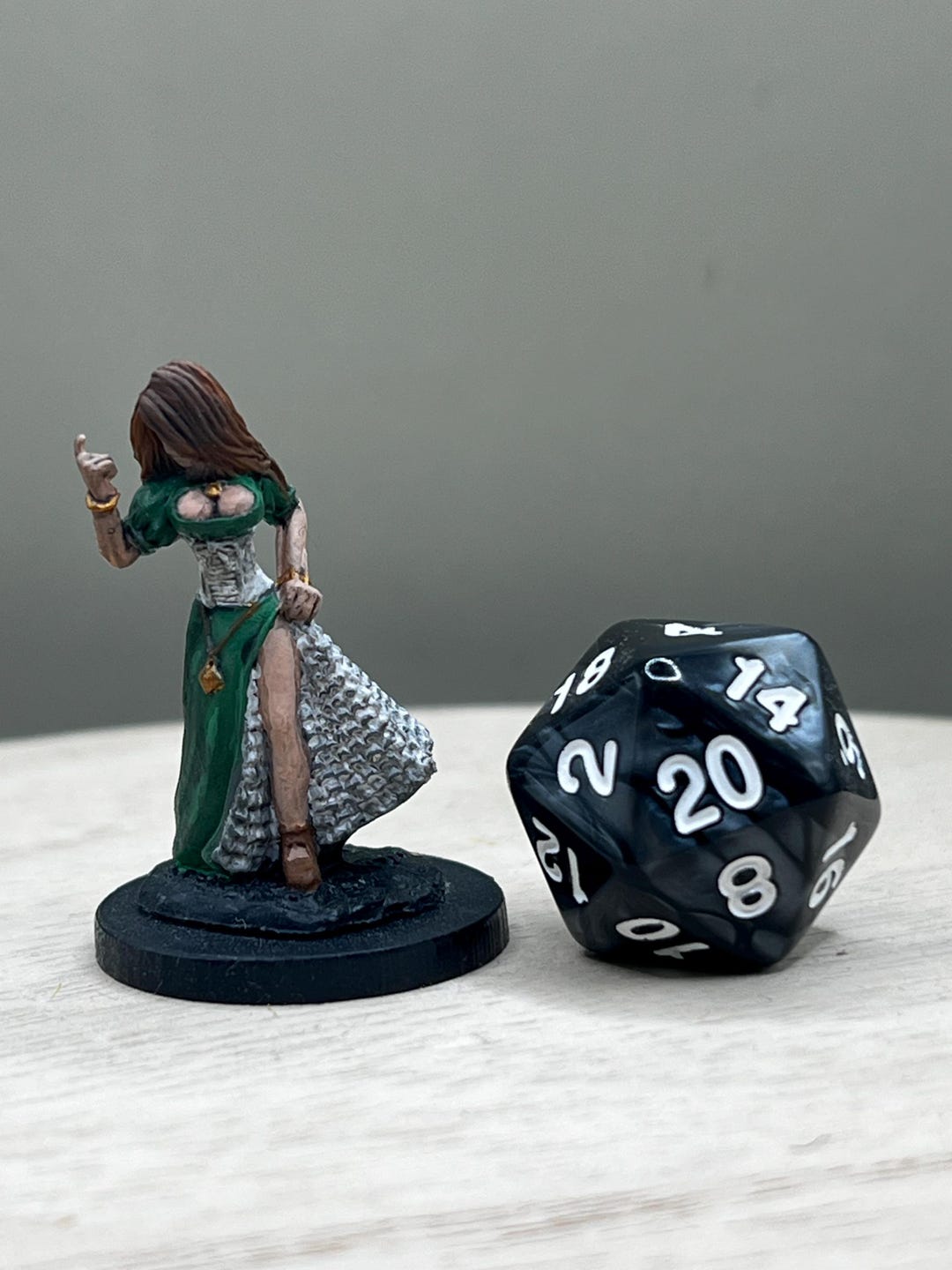 Female Human Shopkeeper, Hand Painted Dungeons and Dragons Miniature - Etsy