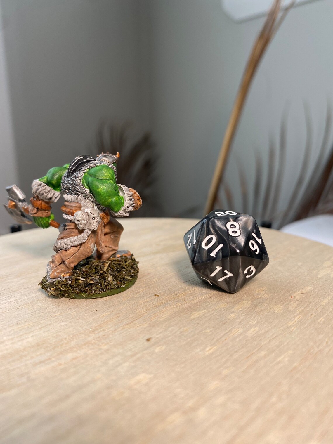 Male Orc Hand Painted Dungeons and Dragons Miniature - Etsy